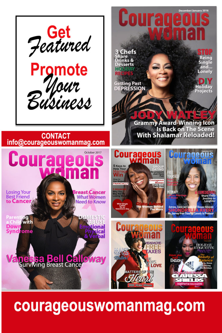 Be One of Five Women Included on Courageous Woman Magazine Cover ...
