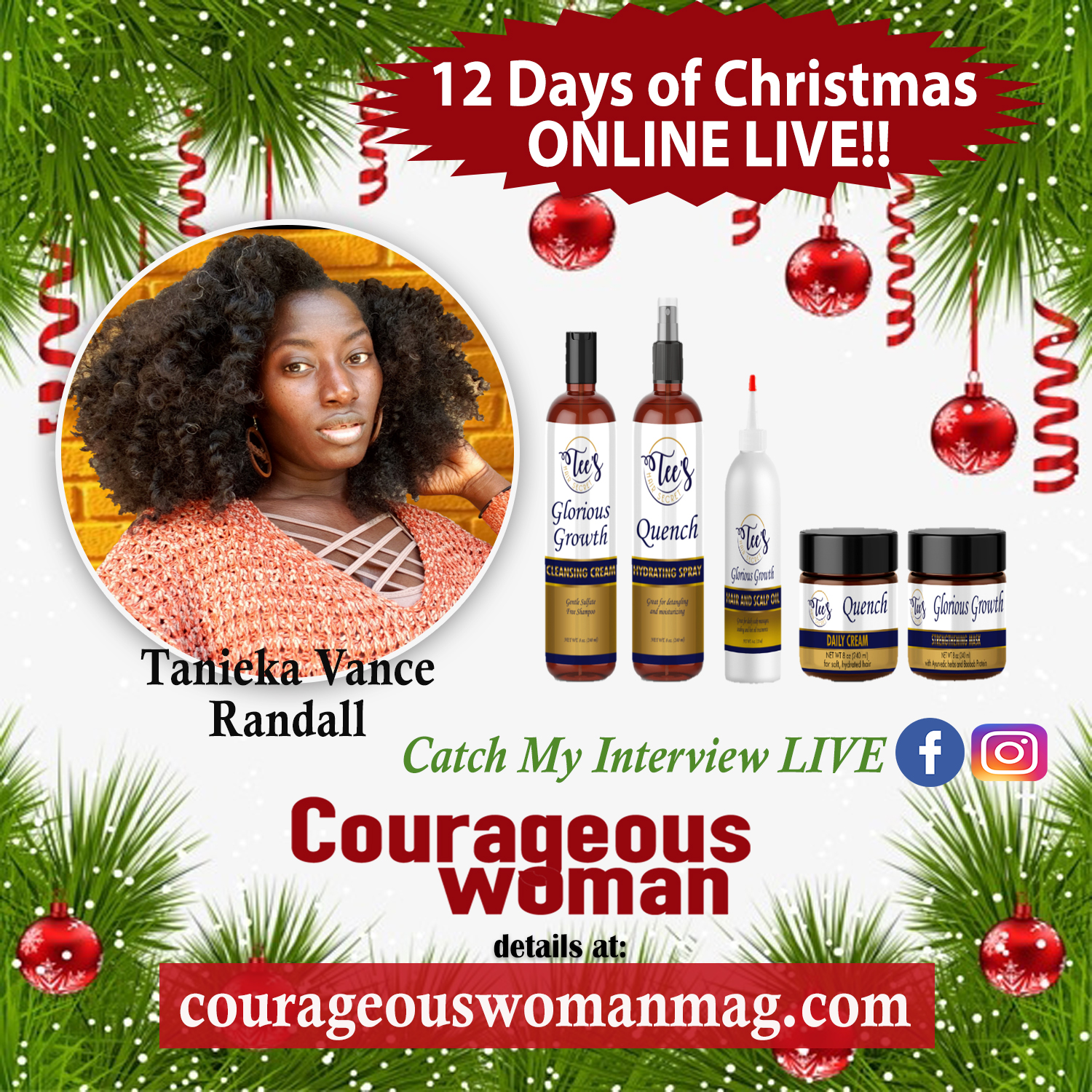 December 16, 2019 - Courageous Woman Magazine