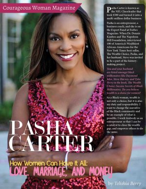 PASHA CARTER Shares How Women Can Have It All: Love. Marriage, and ...