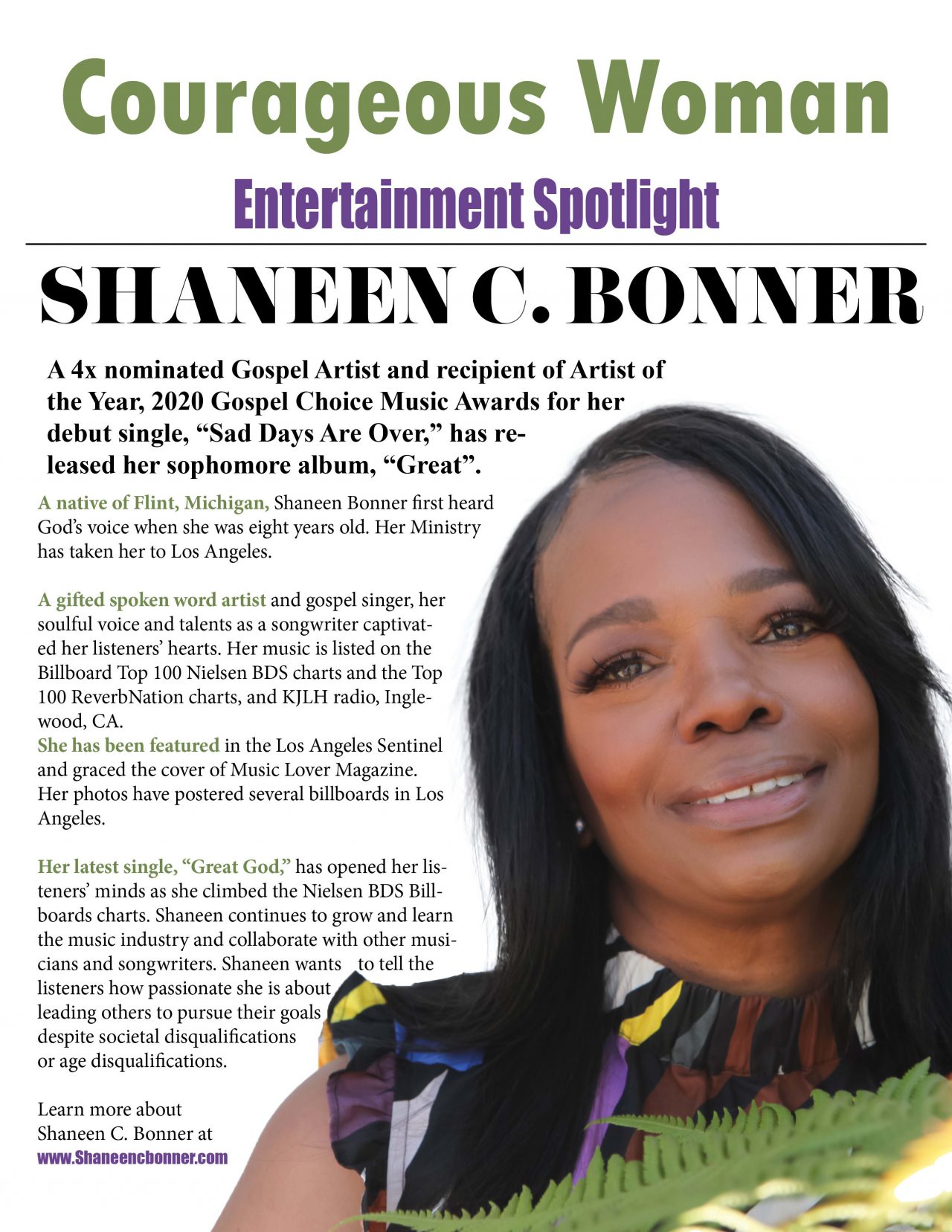 BAAE AWARDS - Courageous Woman Magazine