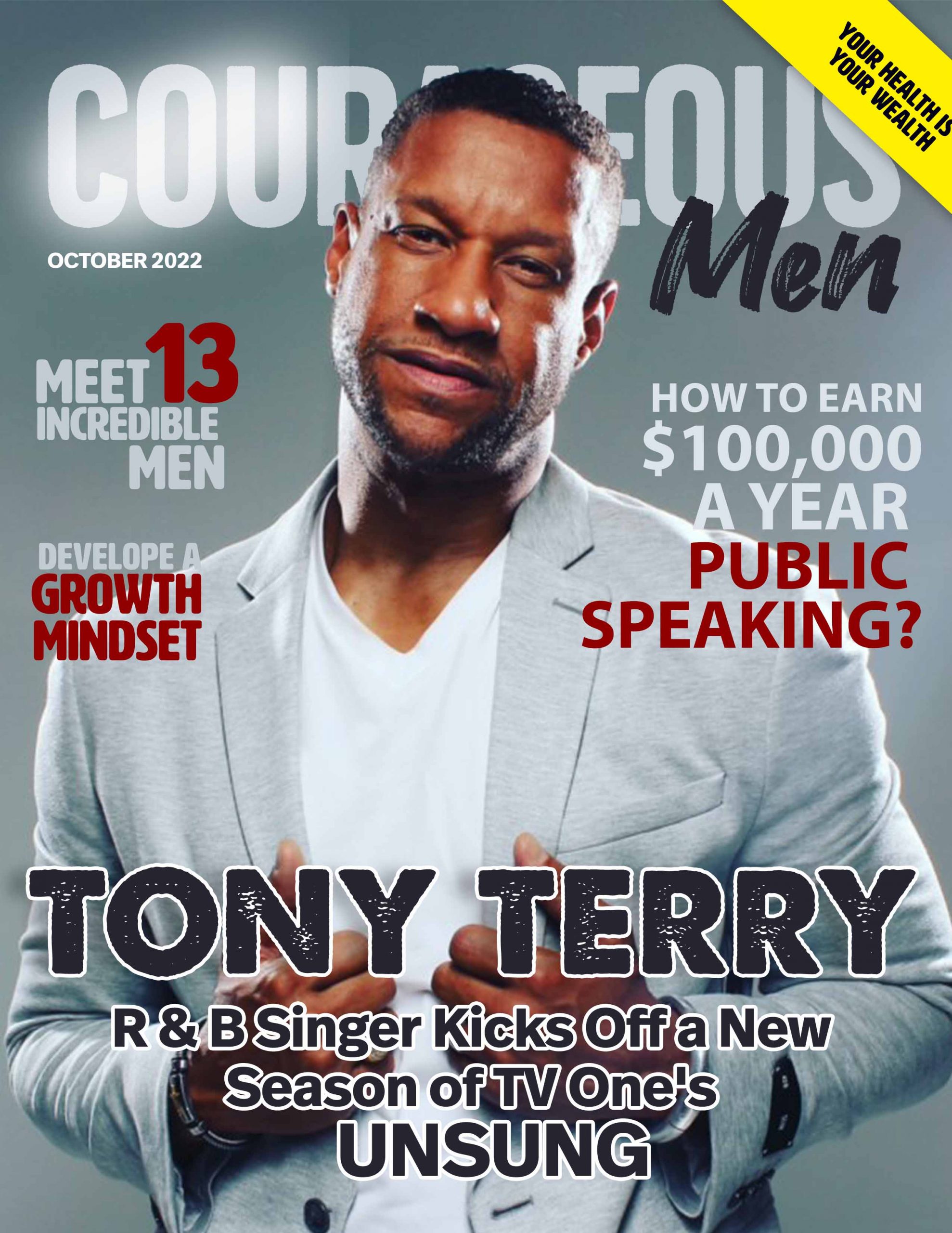 A Conversation with R & B Singer Tony Terry - Courageous Woman Magazine