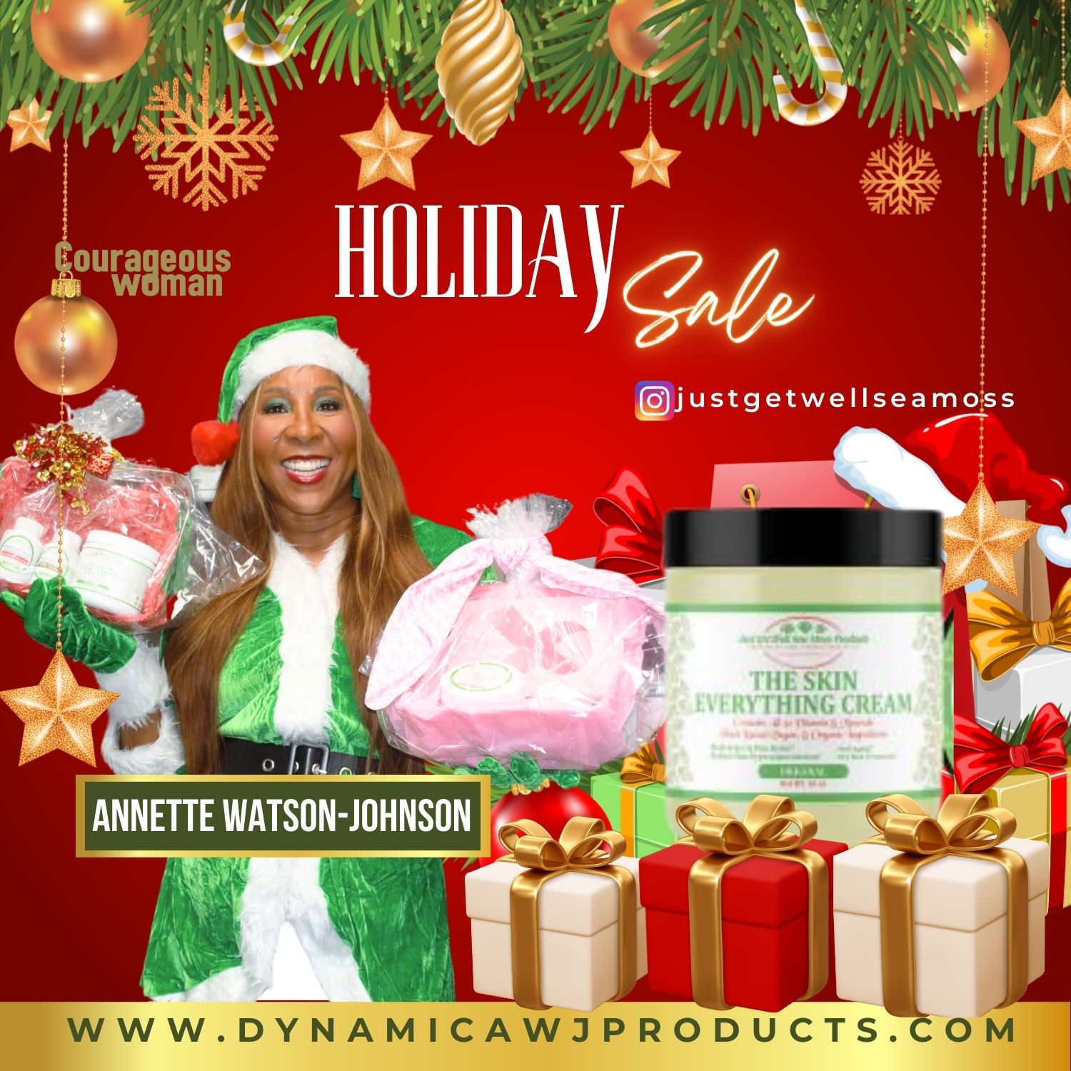 Annette Watson-Johnson: CEO of Just Get Well Sea Moss - Courageous ...