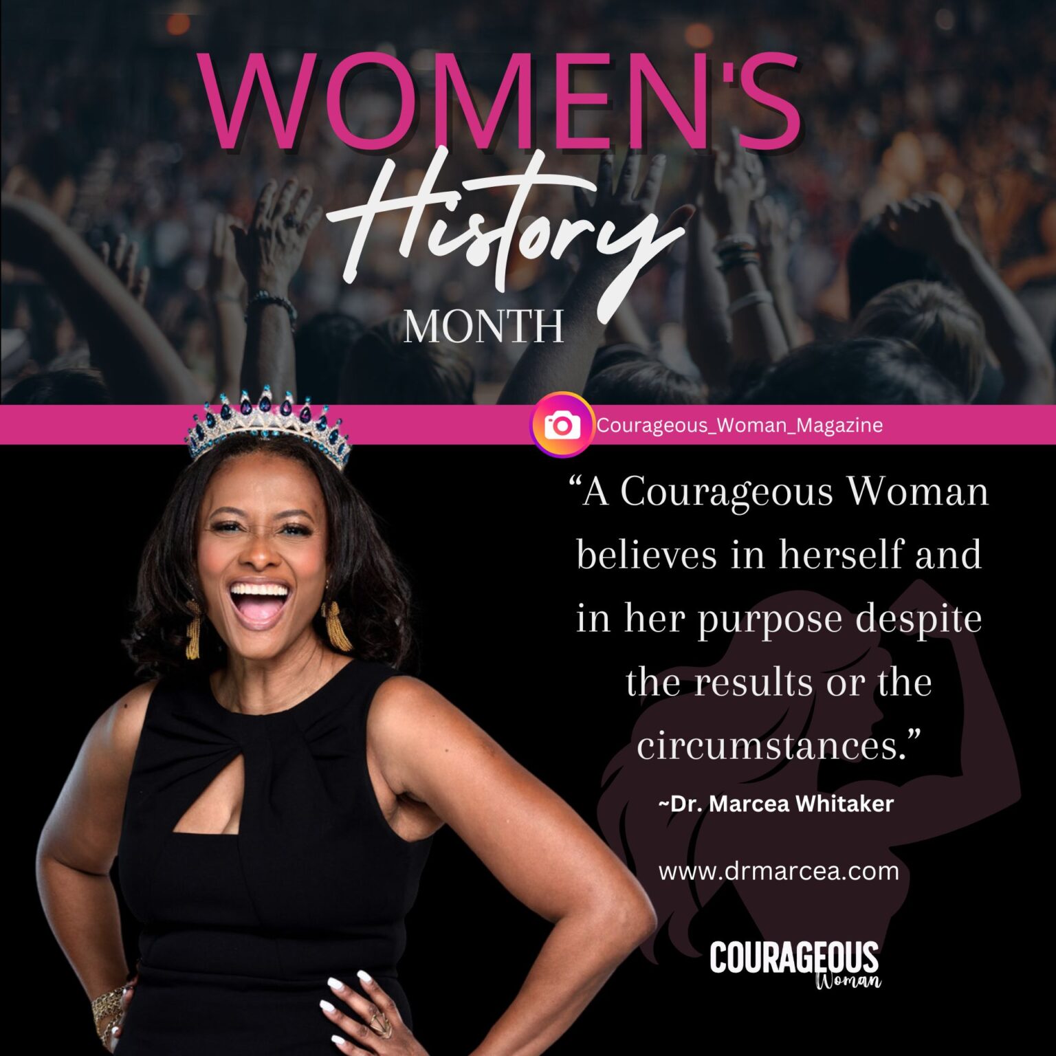 Dr. Marcea B. Whitaker: International Woman of the Year - Courageous ...