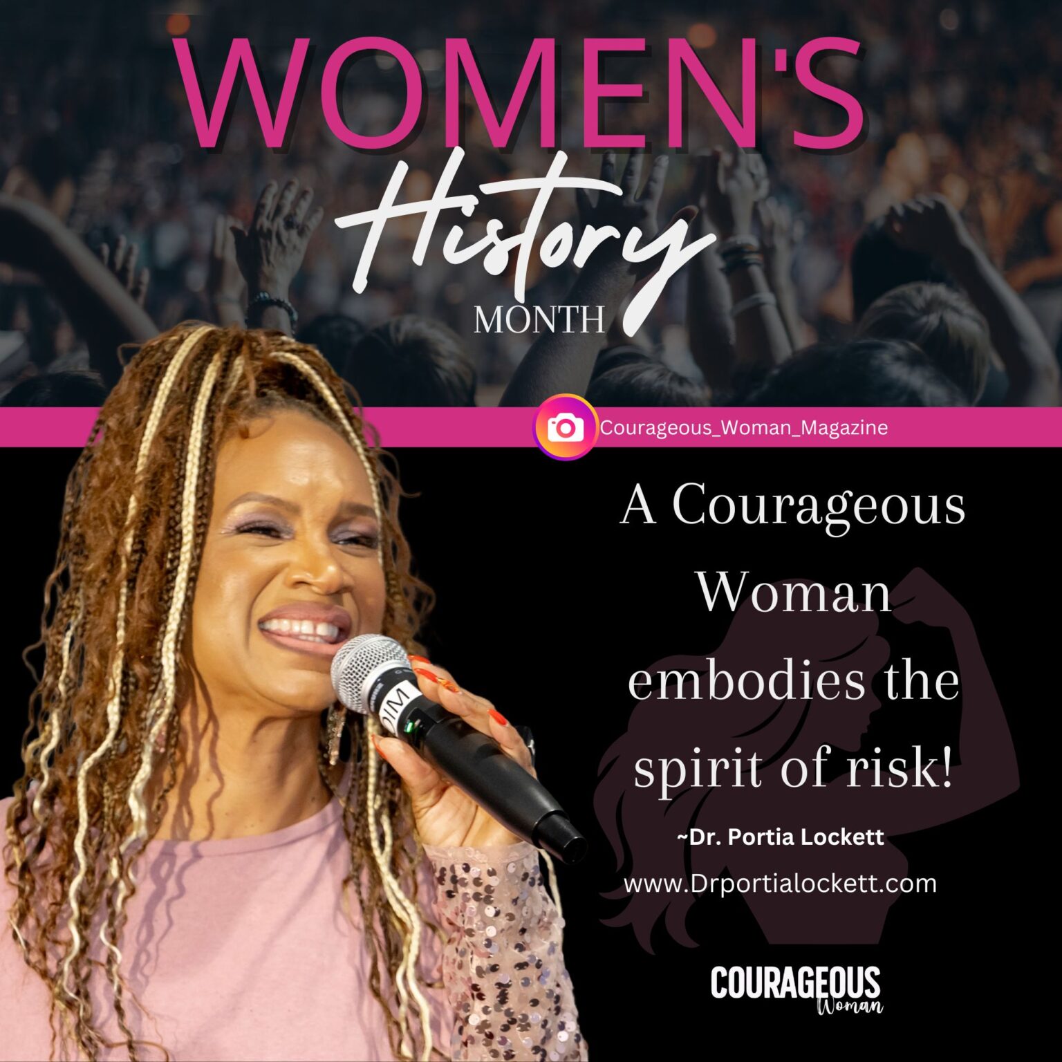 Unlocking Divine Purpose: Dr. Portia Lockett - Courageous Woman Magazine