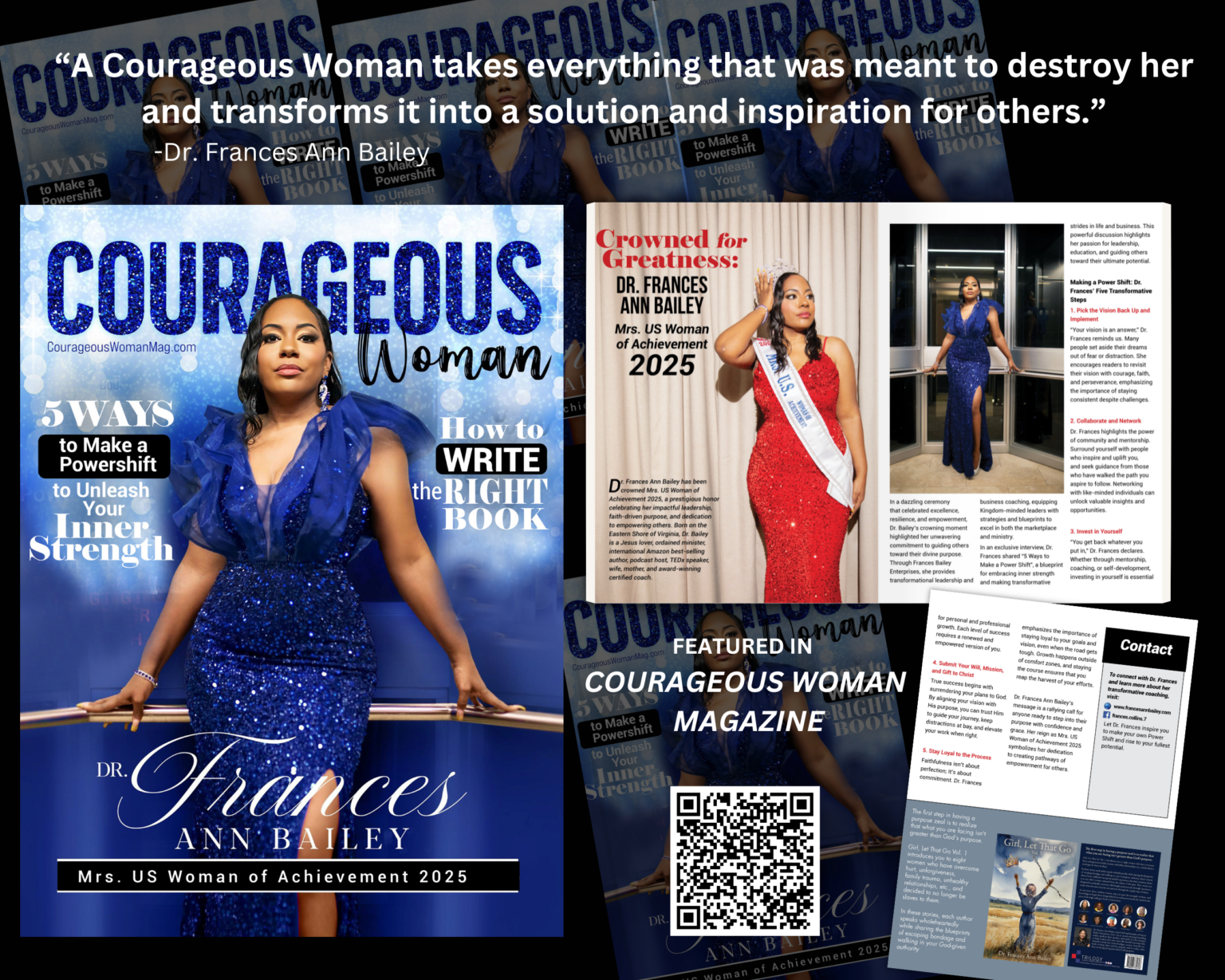 Dr. Frances Ann Bailey Crowned Mrs. US Woman of Achievement ...