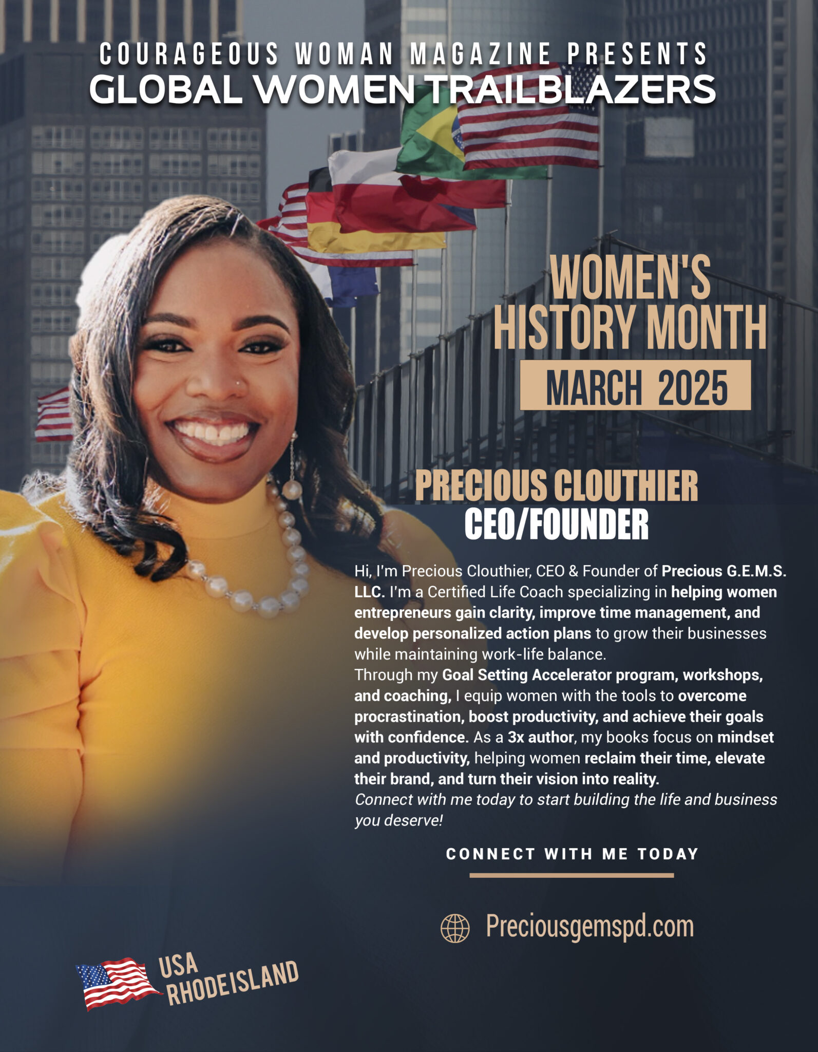 Top 10 Women To Watch: Kearn Cherry - Courageous Woman Magazine